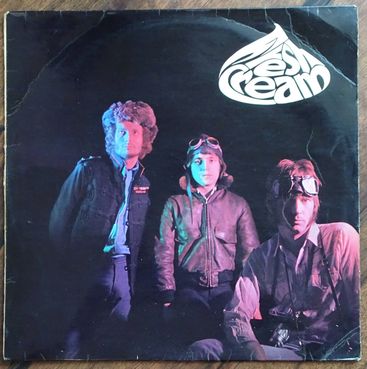 【やや傷や汚れあり】UK Original 初回 reaction 593001 FRESH CREAM / CREAM 最初のMAT: A1 ...