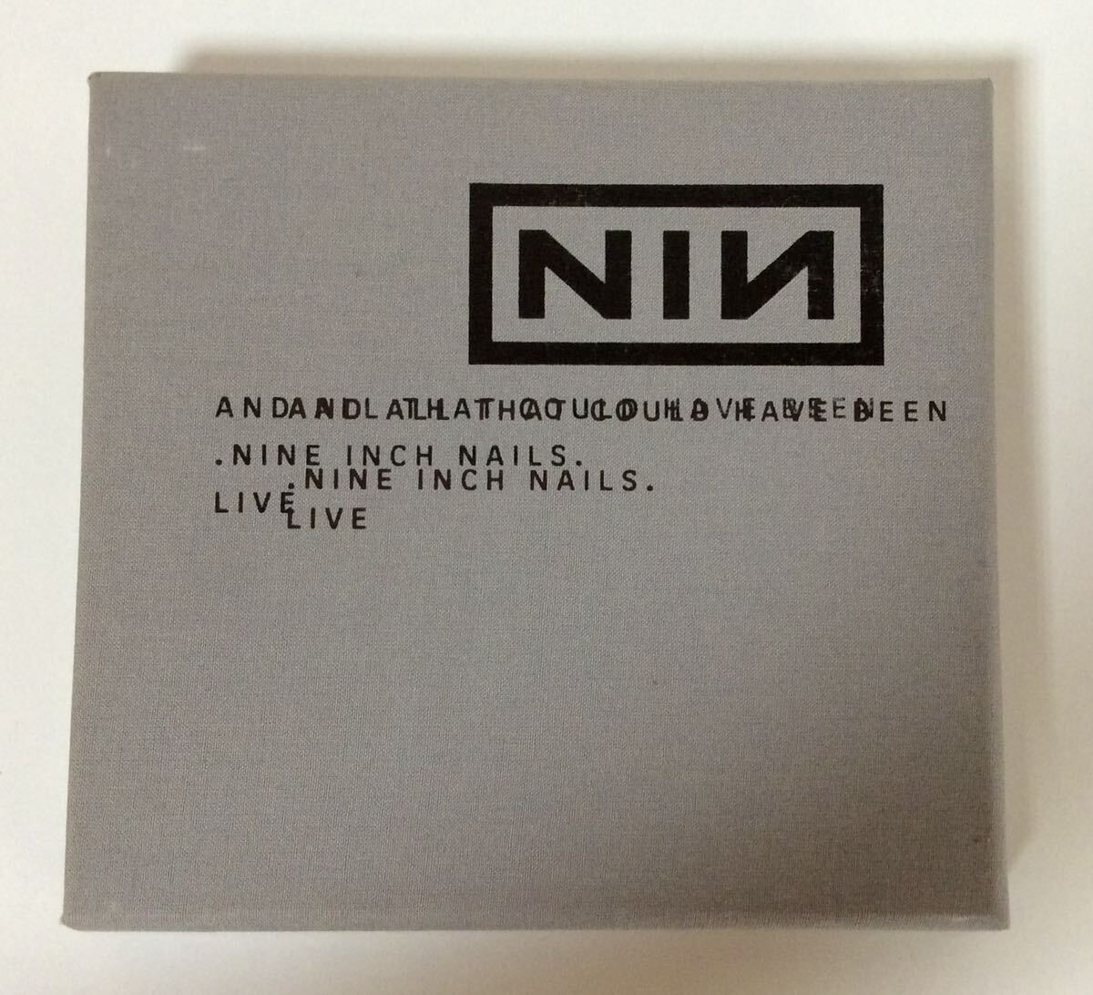 【やや傷や汚れあり】CD2枚組 ナイン・インチ・ネイルズ・ライヴ NINE INCH NAILS LIVE AND ALL THAT ...