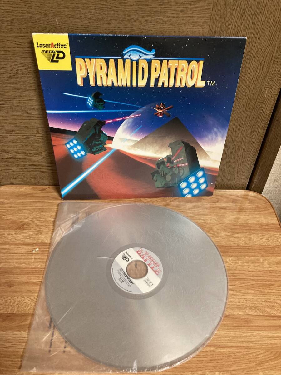 【目立った傷や汚れなし】【 レトロ ゲーム レーザーアクティブ 】ピラミッドパトロール PYRAMID PATROL Laser Active ...