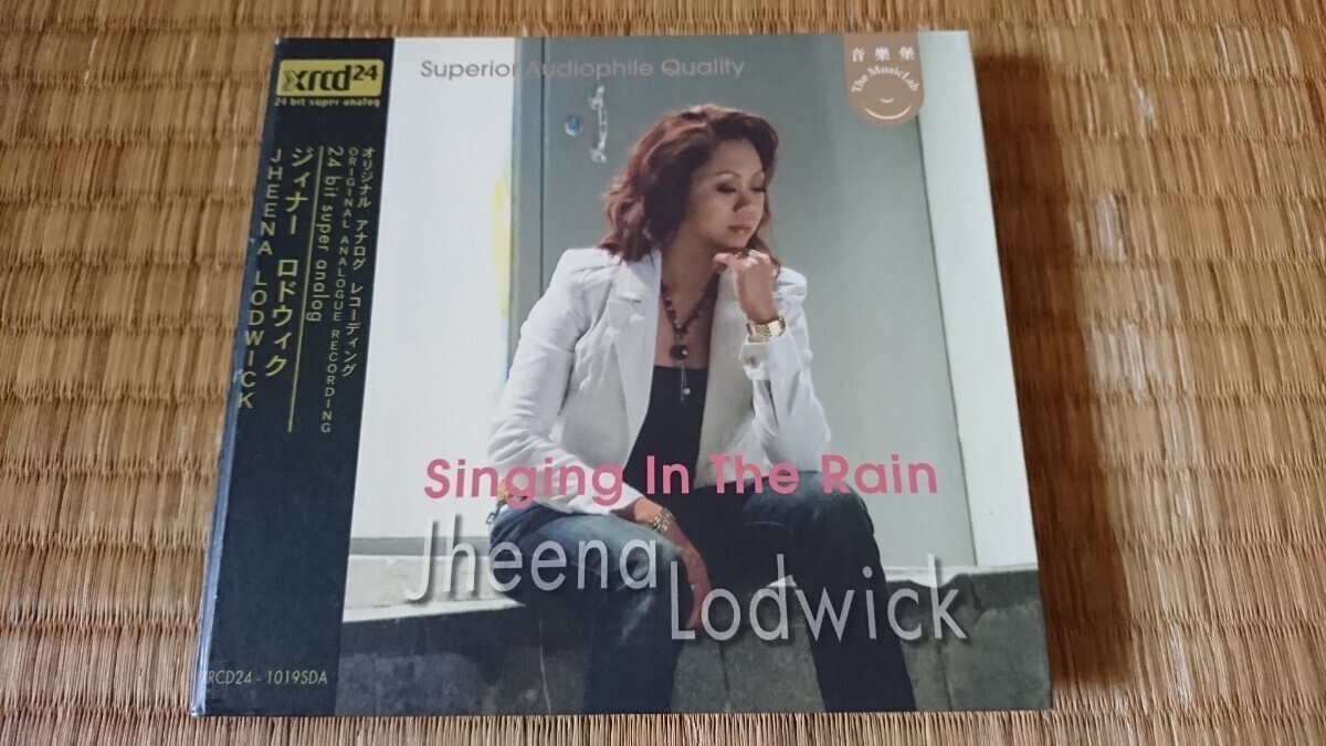【やや傷や汚れあり】Jheena Lodwick Singing In The Rain XRCD24 高音質 国内盤CD 帯付き ジーナ ...