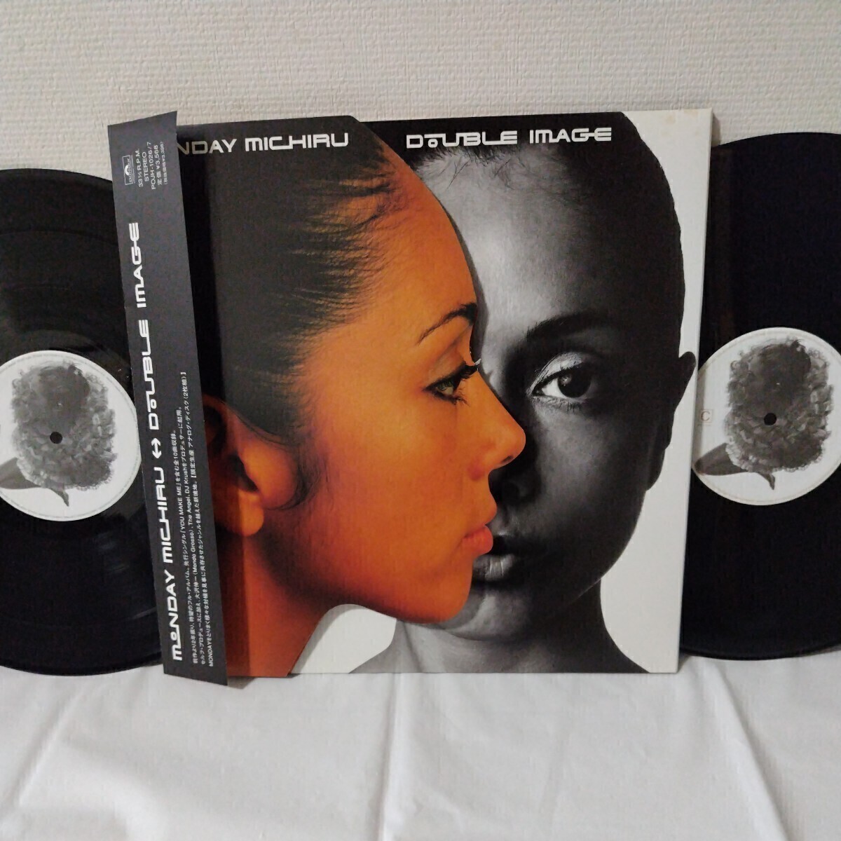 【目立った傷や汚れなし】(LP)マンデイ満ちる/Monday Michiru/Double Image[Polydor]レコード2枚組,クラブジャズ,大沢伸一,DJ Krush,クロスオーバー ...