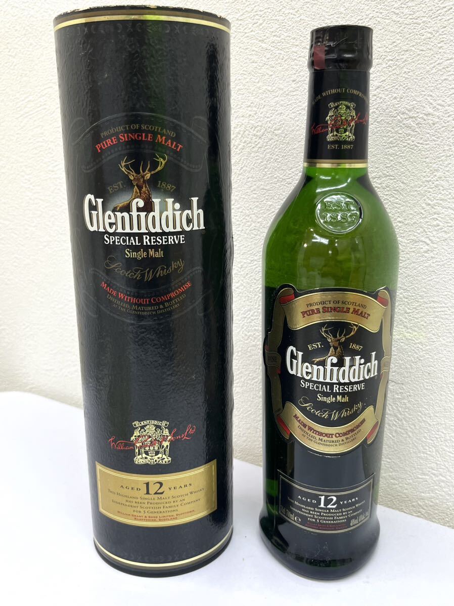 【未使用】〈N1786〉 古酒 Glenfiddich グレンフィディック ピュアシングルモルト スコッチ ウイスキー 12年 700ml 40度 未開栓の落札情報詳細 - Yahoo ...