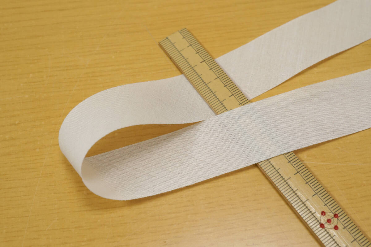 【未使用】*使用感有 T/C 平折(フラットタイプ)バイアステープ 巾24mm 3反組総長100～110m程度 ブラウス スカート 縫い代の始末/縁取りの落札情報詳細 - Yahoo ...