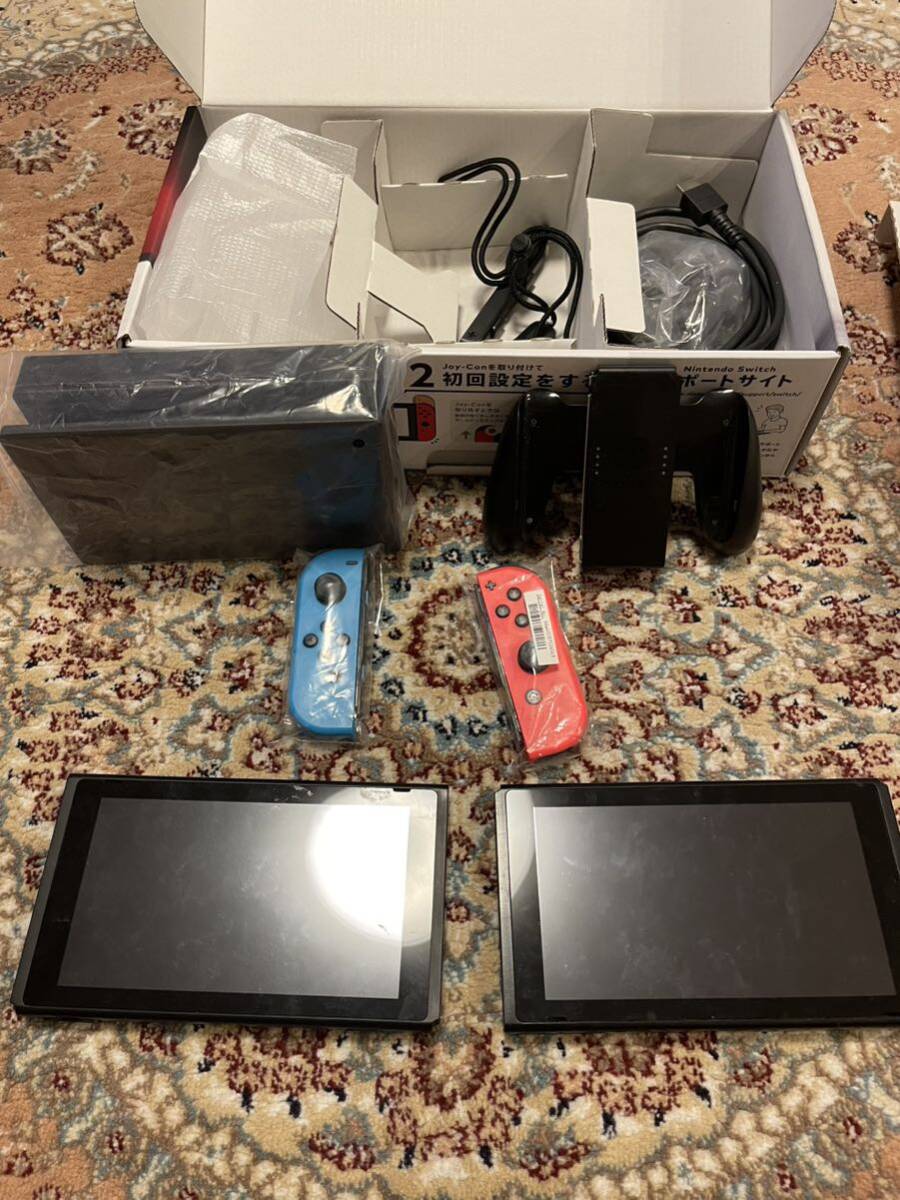 【全体的に状態が悪い】ジャンク Nintendo switch 2018 2020 付属品付き任天堂 ニンテンドースイッチの落札情報詳細 - Yahoo!オークション落札価格検索 オークフリー