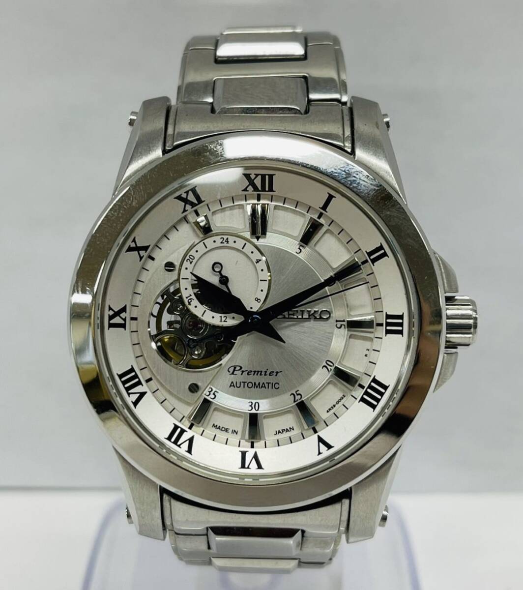 【傷や汚れあり】Q235-I57-347 SEIKO セイコー Premier プルミエ NH3E-04E0 メンズ 裏スケ 自動巻き 腕時計 稼働の落札情報詳細 - Yahoo!オークション ...