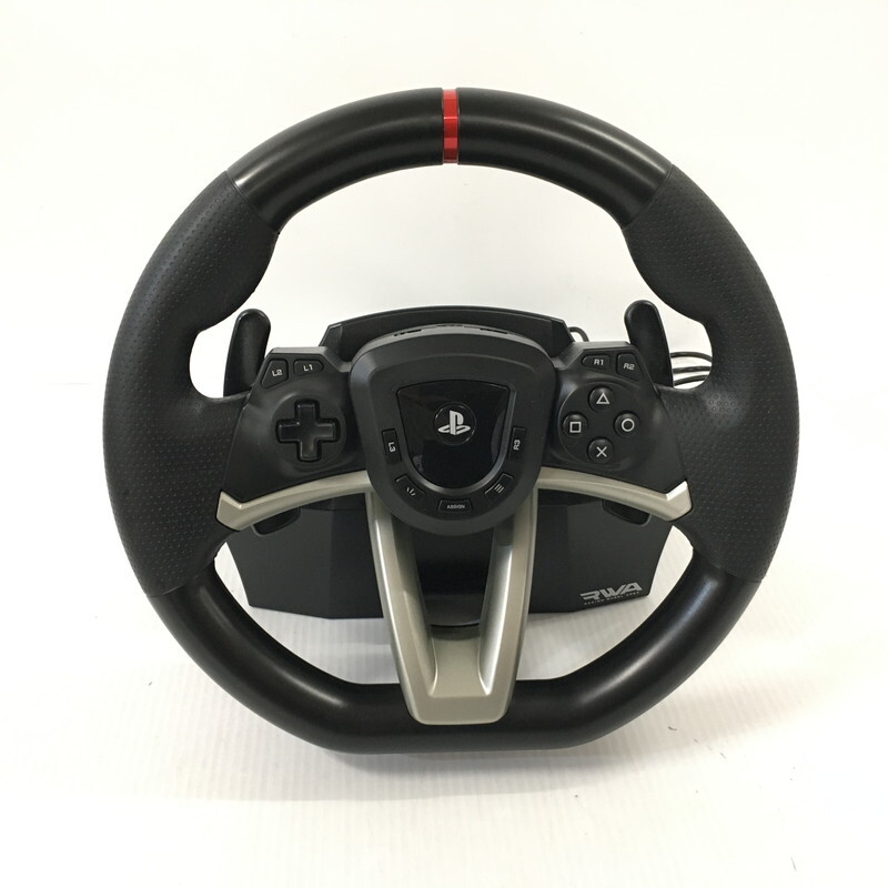 【傷や汚れあり】TEI 【現状渡し品】 HORI レーシングホイール エイペックス for PS5 PS4 RWA SPF-004 〈024 ...