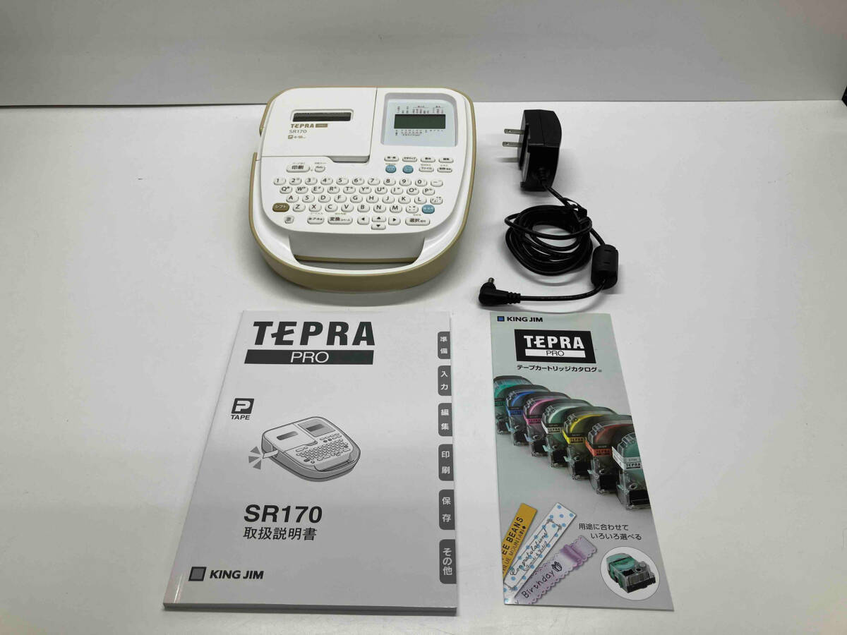 【やや傷や汚れあり】TEPRA PRO テプラ SR170 KING JIMの落札情報詳細 - Yahoo!オークション落札価格検索 オークフリー
