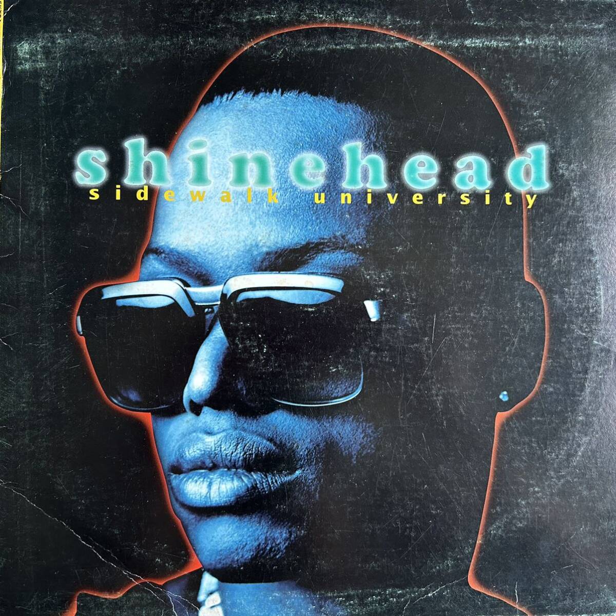 【傷や汚れあり】ジャマイカ盤LP Shinehead シャインヘッド Sidewalk University 1992 レコード レゲエ ...