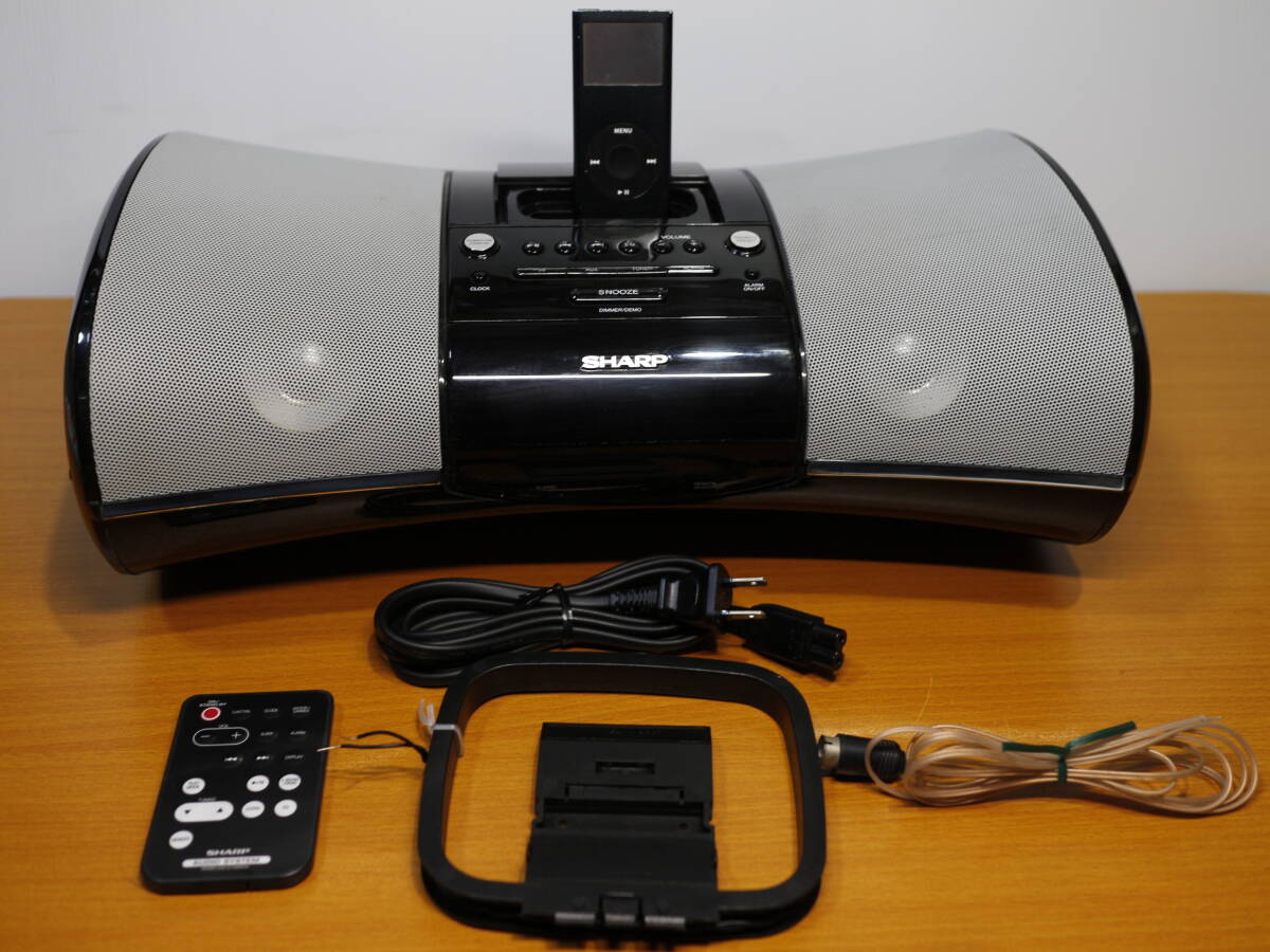 【やや傷や汚れあり】シャープ SHARP ドッキング オーディオ システム DOCKING AUDIO SYSTEM DK-A1-B リモコン付きの落札情報詳細 - Yahoo!オークション ...