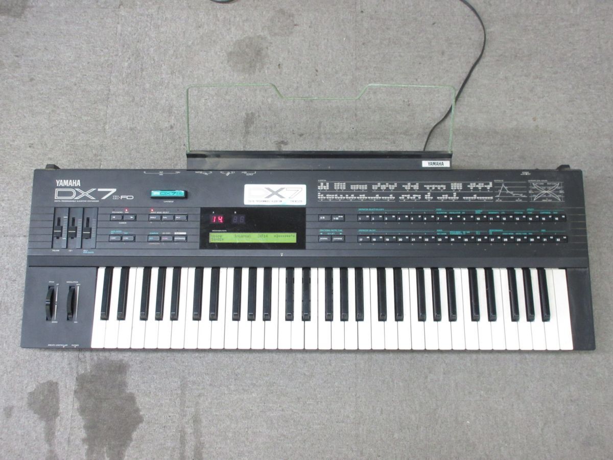 【傷や汚れあり】G077-S3-15043 YAMAHA ヤマハ シンセサイザー DX7 II-FD ジャンク 現状品1の落札情報詳細 - Yahoo!オークション落札価格検索 オークフリー