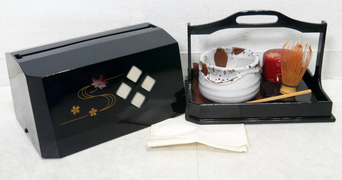 【目立った傷や汚れなし】 (R608-E43)茶道具 茶箱セット 湯呑 茶筅 茶匙 抹茶入れの落札情報詳細 - Yahoo!オークション落札価格検索 オークフリー