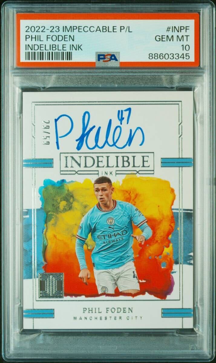 【未使用】2022-23 PANINI IMPECCABLE PREMIER LEAGUE INDELIBLE INK INPF PHIL ...