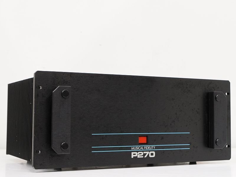 【やや傷や汚れあり】 MUSICAL FIDELITY P270 パワーアンプ ミュージカルフィデリティー 026117002 の落札情報詳細 ...