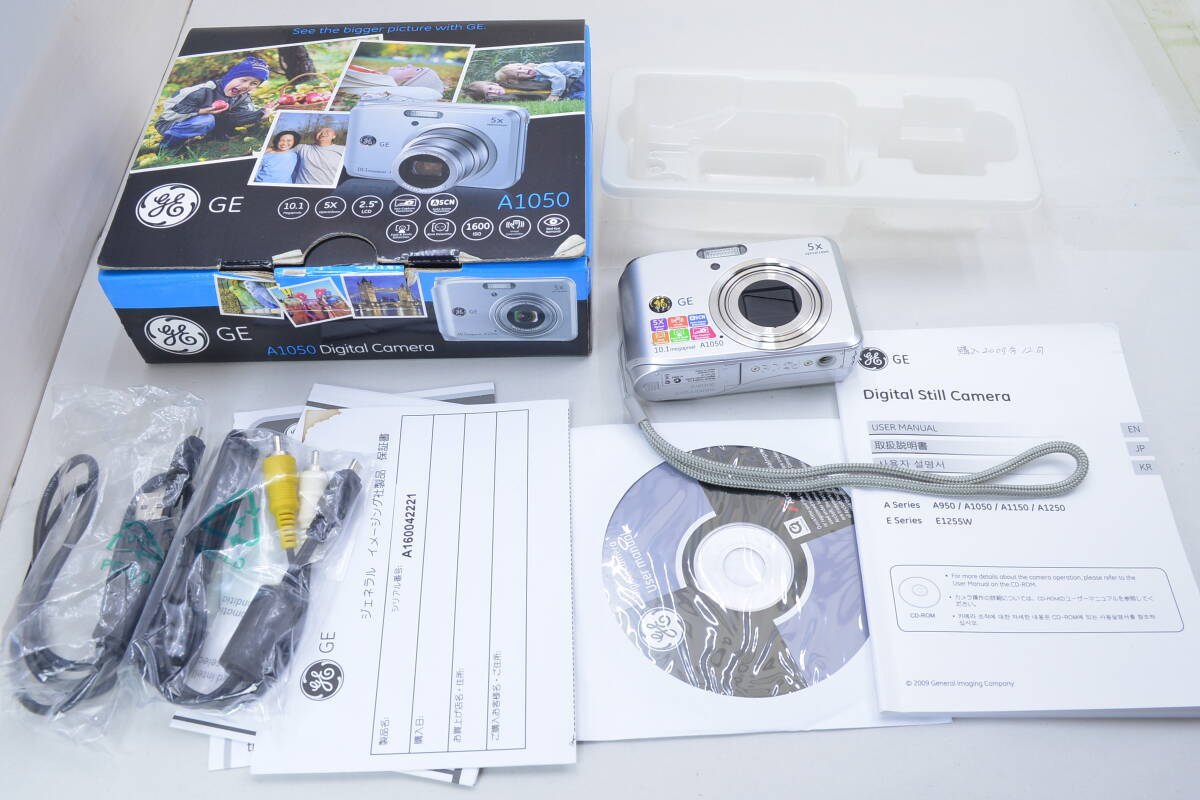 【やや傷や汚れあり】【ecoま】GE A1050 コンパクトデジタルカメラの落札情報詳細 - Yahoo!オークション落札価格検索 オークフリー