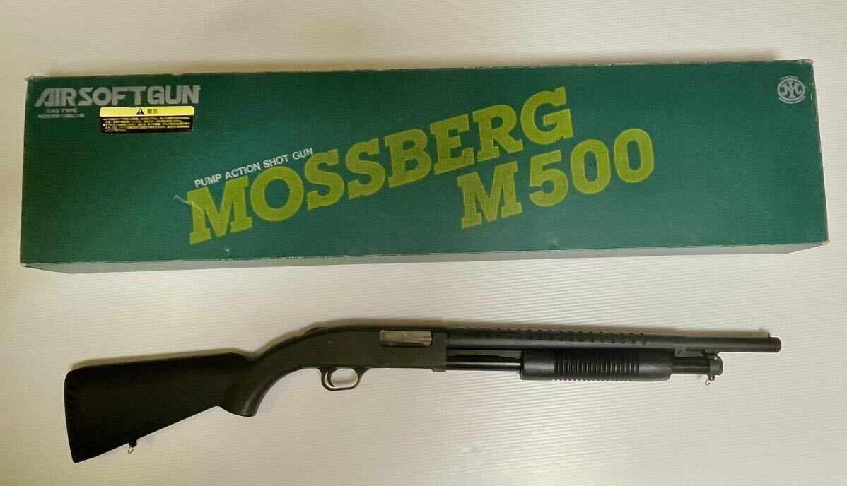 【目立った傷や汚れなし】MOSSBERG M500マルシン ショットガン モスバーグ 発射確認済み の落札情報詳細 - Yahoo ...