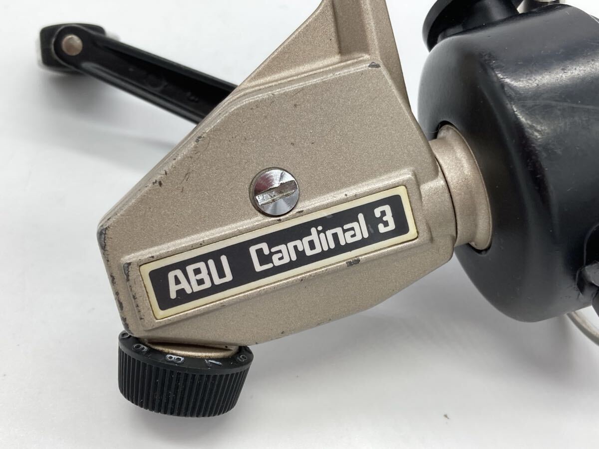 【やや傷や汚れあり】希少 アブ カーディナル 3 左クレスト セカンドモデル シャンパン ABU Cardinal 3 2nd オールドの落札 ...