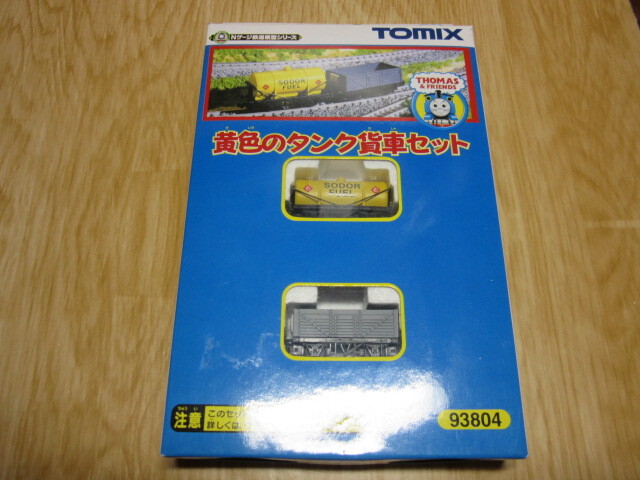 【目立った傷や汚れなし】トミックス(Tomix) トーマスNゲージ鉄道模型シリーズ 黄色のタンク貨車セット(93804)の落札情報詳細 ...