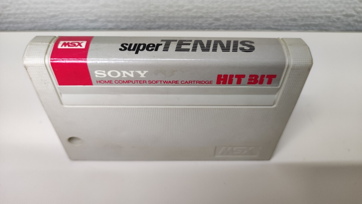 【傷や汚れあり】MSX用 スーパーテニス super TENNIS TAKARA ゲームカートリッジ ジャンク SONY HIT BITの落札情報詳細 - Yahoo!オークション落札価格検索 ...