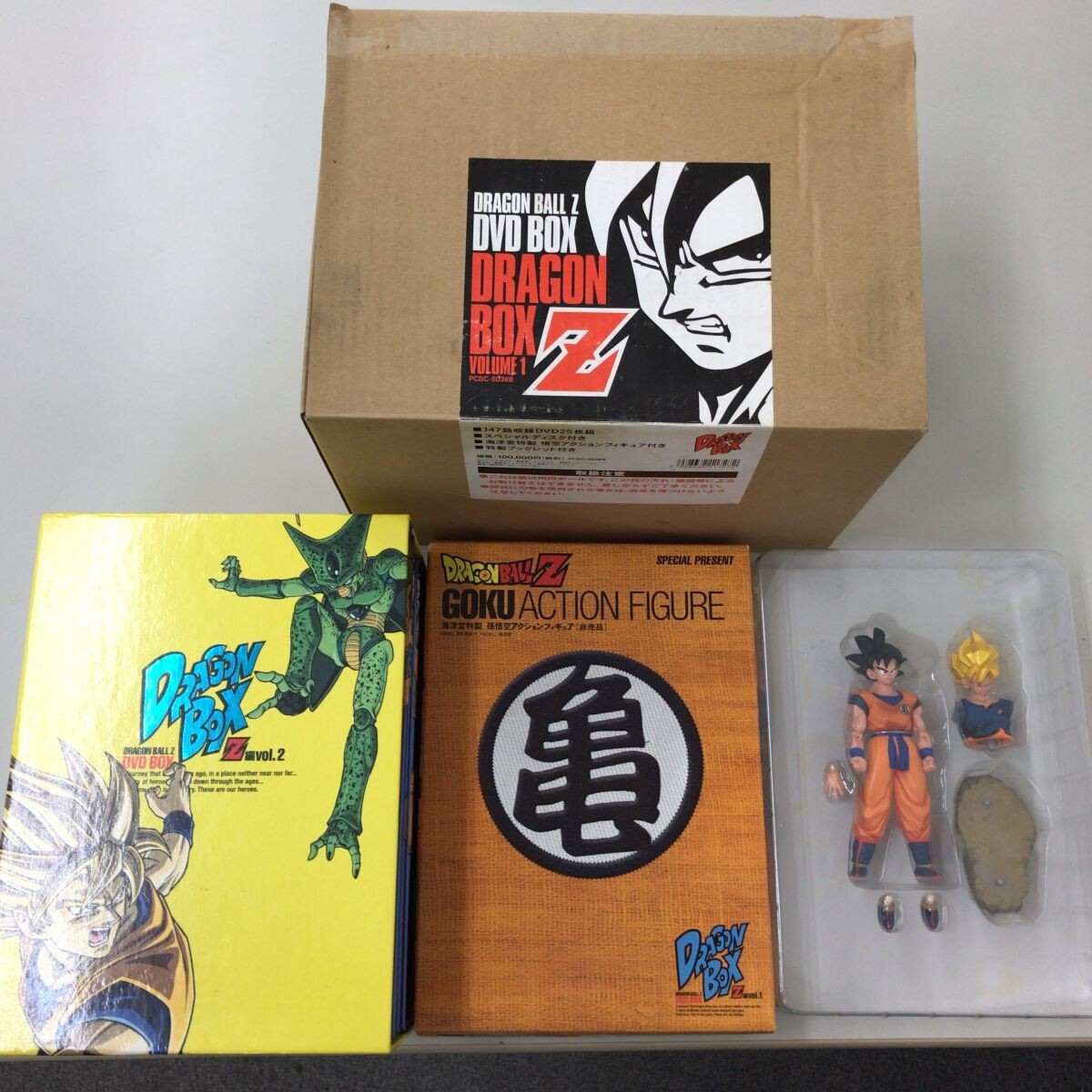 【傷や汚れあり】K704-H27-734 DRAGON BALL Z ドラゴンボールZ VOL.1 PCBC-50368 DVD BOX 147話 25枚組 フィギュア付きの落札情報詳細 ...
