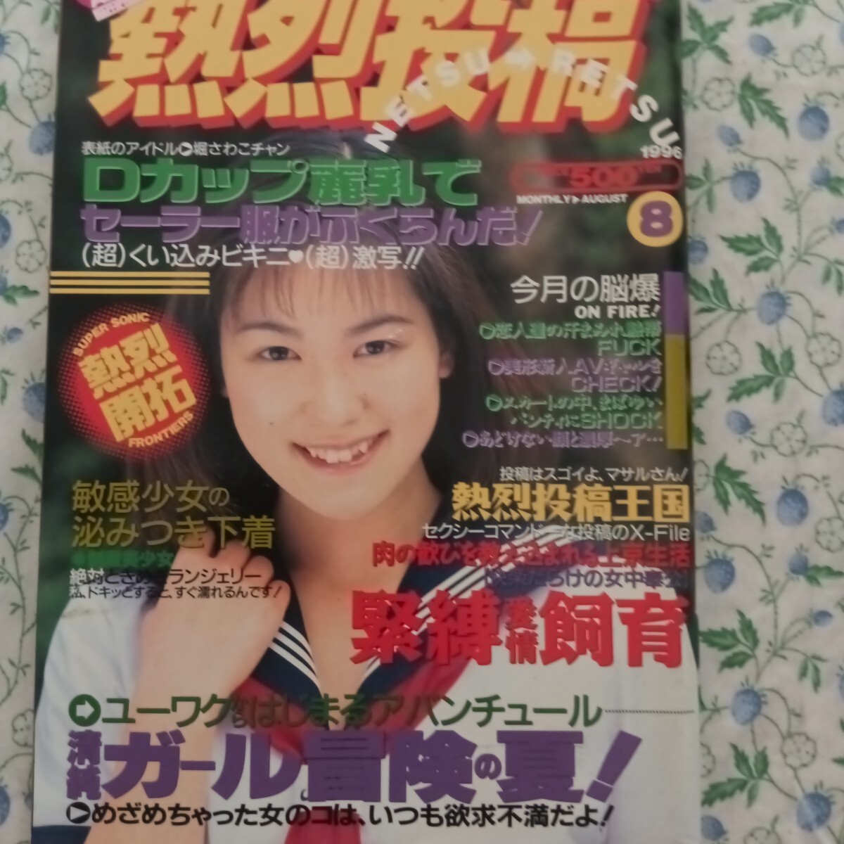 【やや傷や汚れあり】948 熱烈投稿 1996/8 堀さわこ 嶋田琴美 吉沢理恵 伊藤瞳 川内梨帆 小室りりか セクシーアクション 表紙小傷有の落札情報詳細 - Yahoo!オークション落札 ...