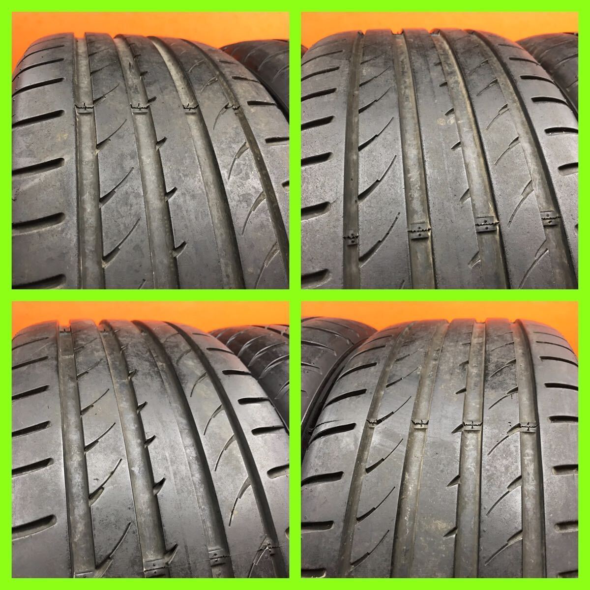 【目立った傷や汚れなし】3B-28) 245/40R19 CST 2022年 8-9分山 8J+42 PCD114.3 5穴 クラウン ...