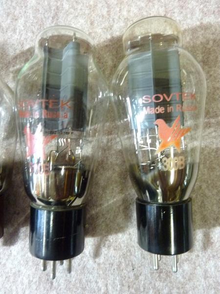 【全体的に状態が悪い】 ジャンク？/真空管多数SOVTEK 300B Golden Dragon 274B Philips 1561 ...