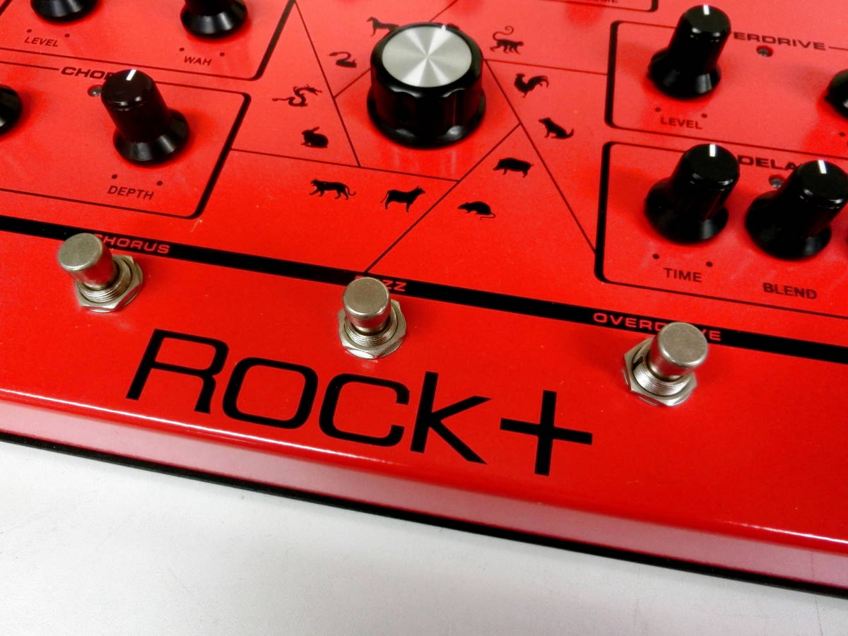 【目立った傷や汚れなし】美品 Zicca ROCK+ Effector 限定300台で発売されたCharプロデュースのアナログマルチ ...