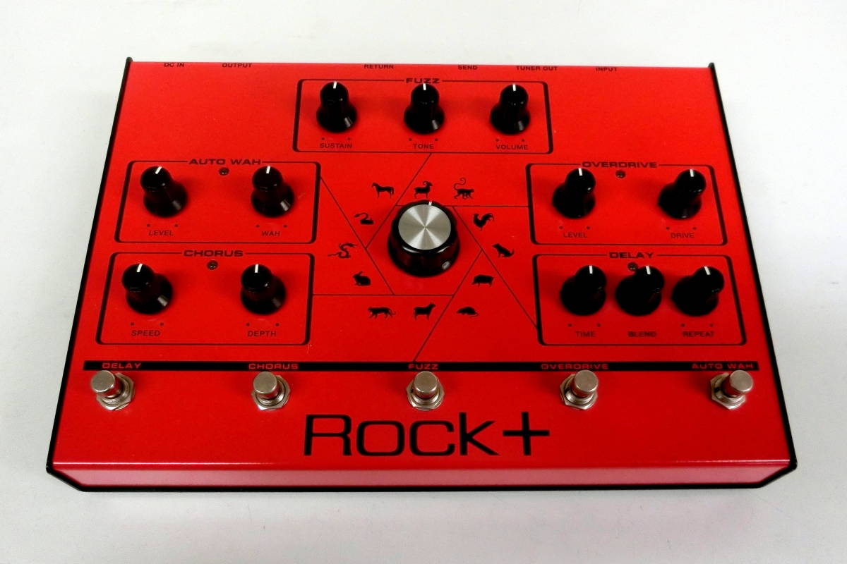 【目立った傷や汚れなし】美品 Zicca ROCK+ Effector 限定300台で発売されたCharプロデュースのアナログマルチ ...