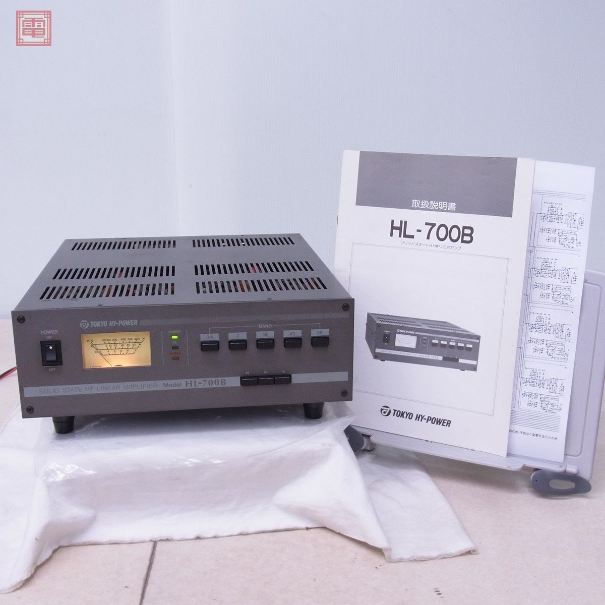 【傷や汚れあり】東京ハイパワー HL-700B リニアアンプ 3.5MHz〜28MHz AM/FM/SSB 取説・回路図コピー付【40の落札情報詳細 - Yahoo!オークション落札価格検索 ...
