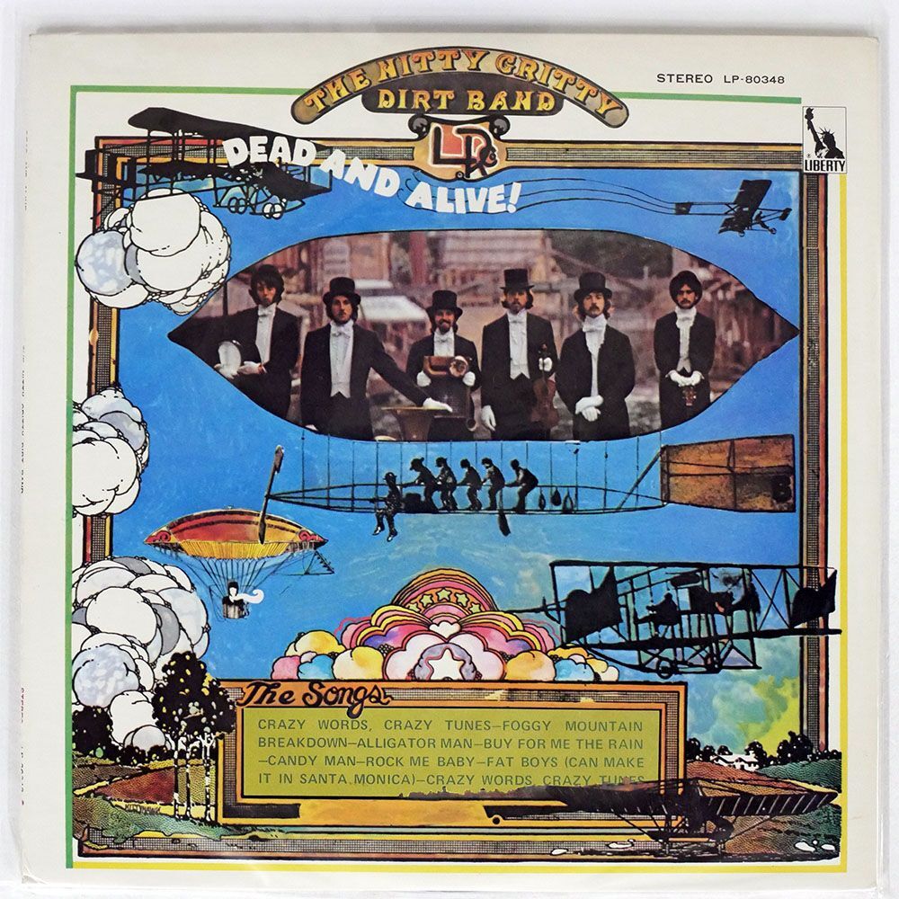 【やや傷や汚れあり】NITTY GRITTY DIRT BAND/DEAD AND ALIVE/LIBERTY LP80348 LPの落札情報 ...