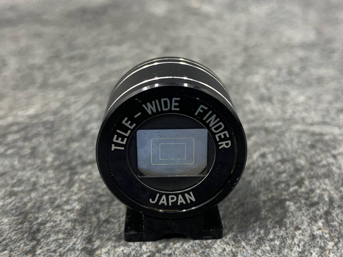 【傷や汚れあり】【 YASHIKOR AUX WIDE ANGLE 1:4 レンズ TELE-WIDE FINDER ファインダー 】ヤシカ ...