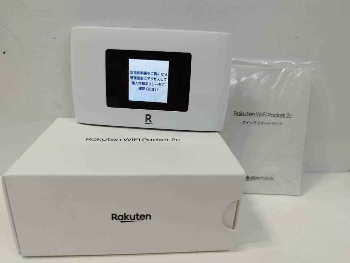【目立った傷や汚れなし】Rakuten WiFi Pocket 2c ルーター (ZR03M)の落札情報詳細 - Yahoo!オークション落札 ...
