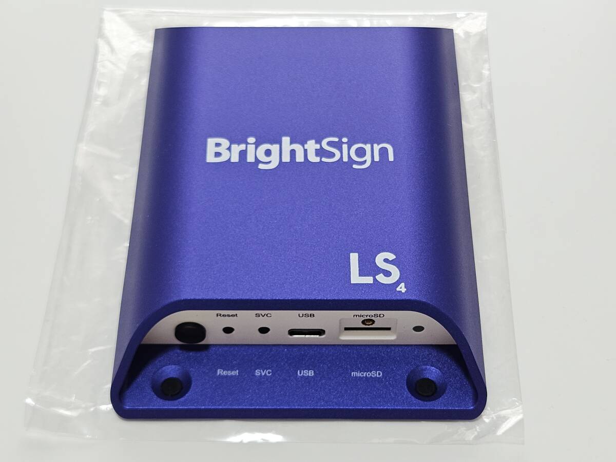 【未使用に近い】ジャバンマテリアル/BrightSign LS4/エントリーモデル/BS/LS424(デジタルサイネージプレーヤー、小型STB)の落札情報詳細 - Yahoo!オークション落札 ...