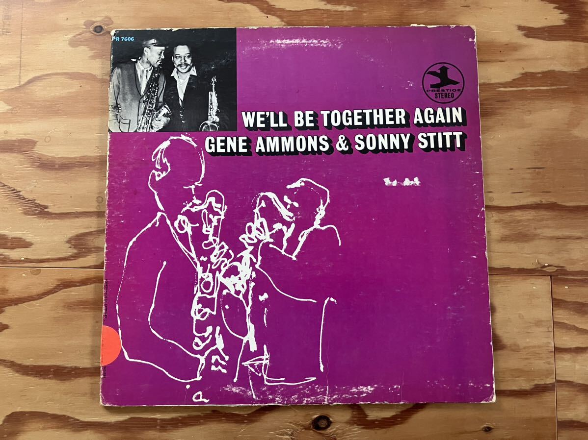 【やや傷や汚れあり】Van Gelder刻印 Gene Ammons Sonny Stitt / We'll Be Together ...