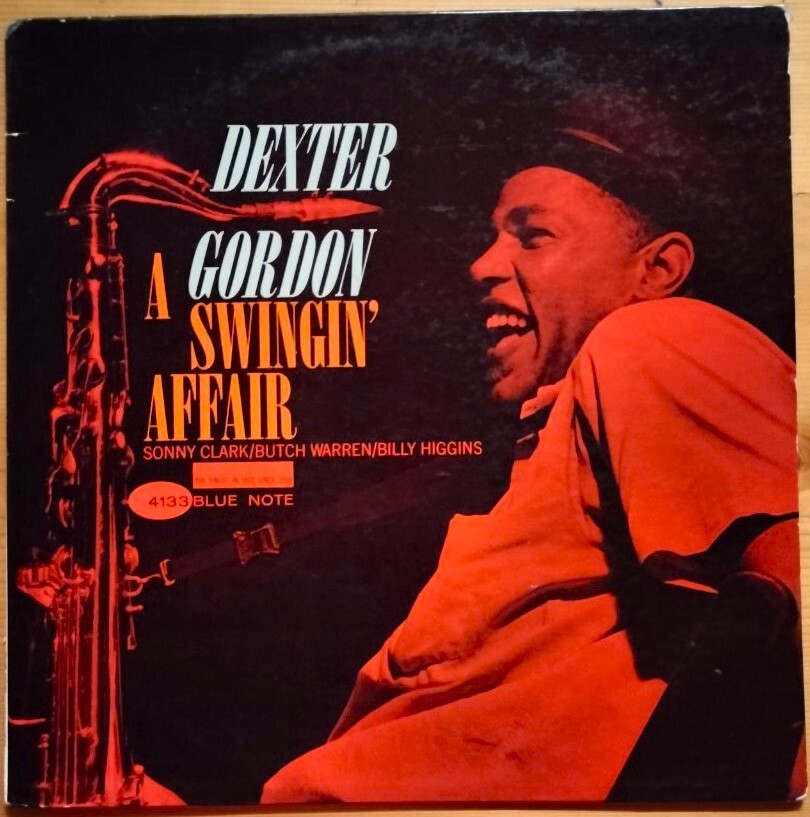【やや傷や汚れあり】BLUE NOTE NY RVG MONO盤 DEXTER GORDON／A Swingin' Affair Sonny Clark Billy Higgins デクスター ...
