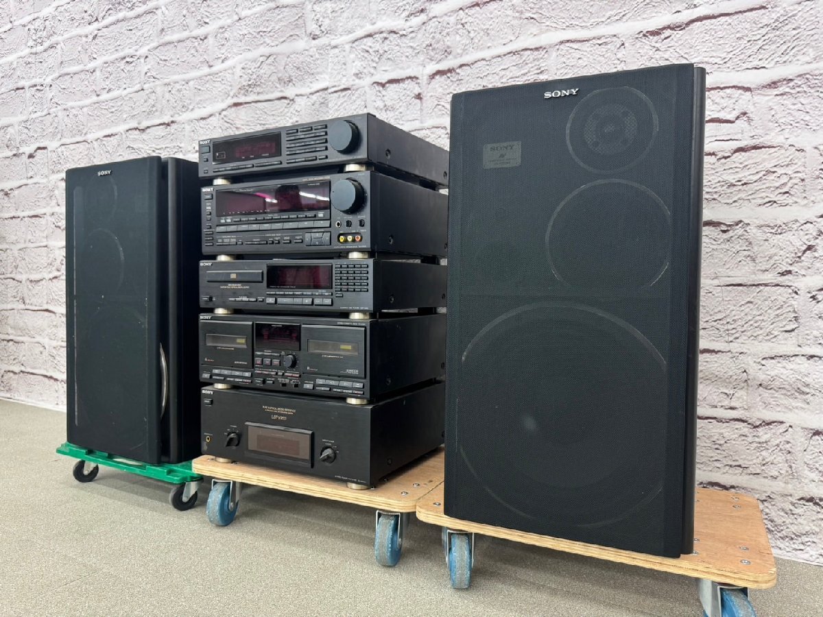 【傷や汚れあり】 t742 ジャンク品★SONY ST-V950TV/TA-V950E/CDP-V950/TC-V950/TA-V950N ...