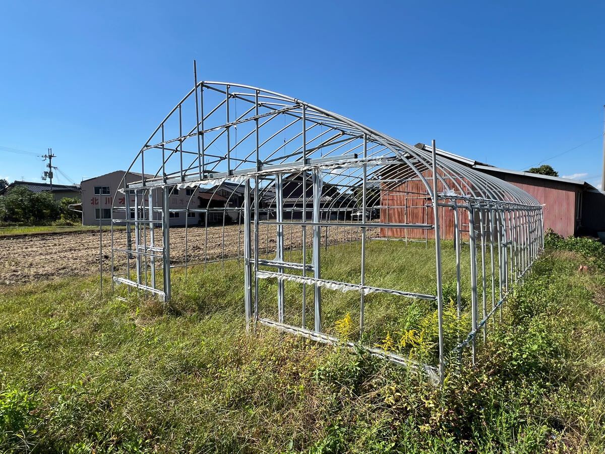 【やや傷や汚れあり】中古良品 ビニールハウス プロ仕様 補強ガッチリ!!! 間口6m×長さ10mの落札情報詳細 - Yahoo!オークション落札価格検索 オークフリー