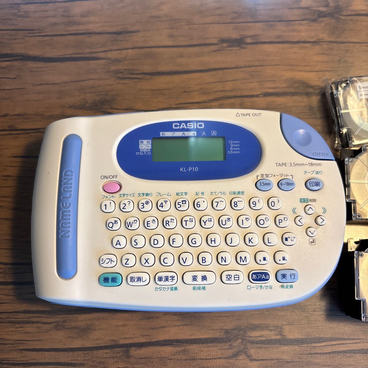 【やや傷や汚れあり】CASIO カシオ ラベルライター NAME LAND ネームランド KL-P10 ラベルプリンターの落札情報詳細 - Yahoo!オークション落札価格検索 オークフリー