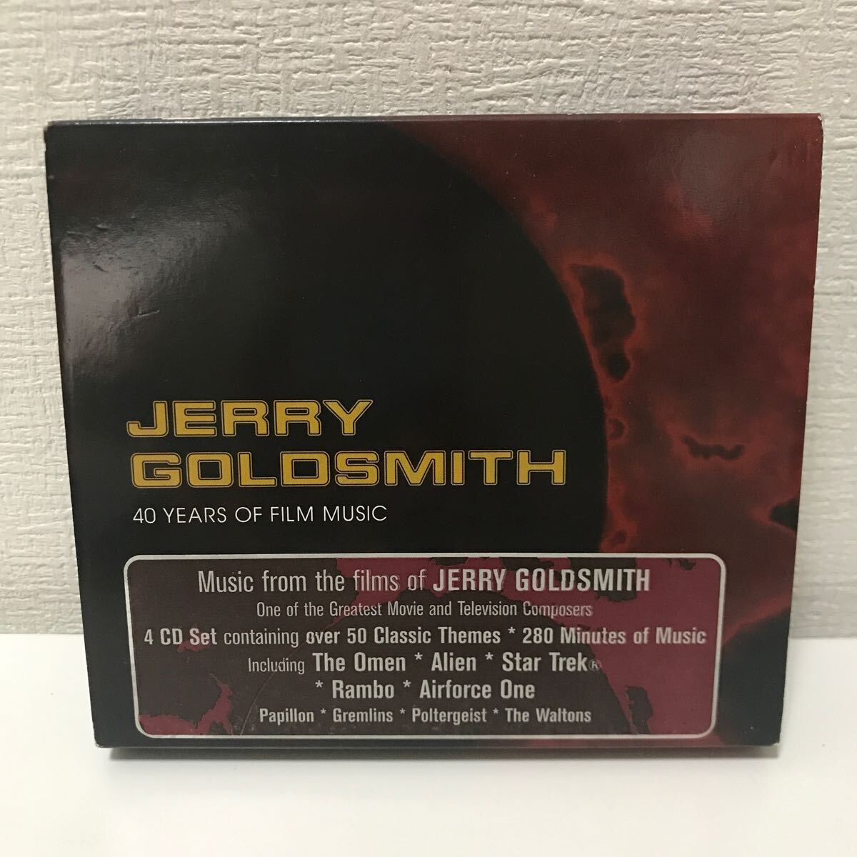 【やや傷や汚れあり】I1016A3 ジェリーゴールドスミス JERRY GOLDSMITH 40 YEARS OF FILM MUSIC CD ...