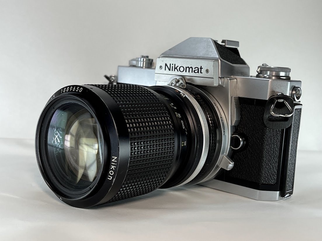 【目立った傷や汚れなし】★美品★ニコン NIKON NIKOMAT FT2 / Ai-S ZOOM NIKKOR 35-105mm F3.5 ...