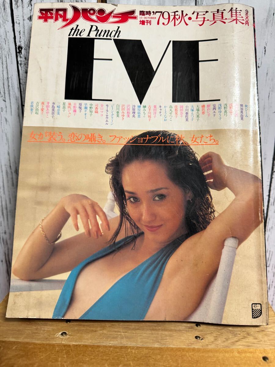 【やや傷や汚れあり】当時物 平凡パンチ 写真集 臨時増刊 1979年 秋・写真集 the Punch EVE 大場久美子 浅野ゆう子 森下愛子 朝加真由美 キャティの落札情報詳細 ...