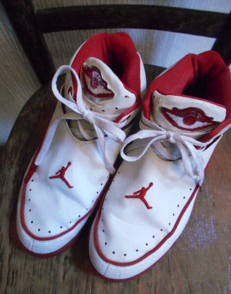 【全体的に状態が悪い】AIR JORDAN・レトロ エアジョーダン☆030608-LN3☆2003年製_NIKE NU`RETRO AIR ...