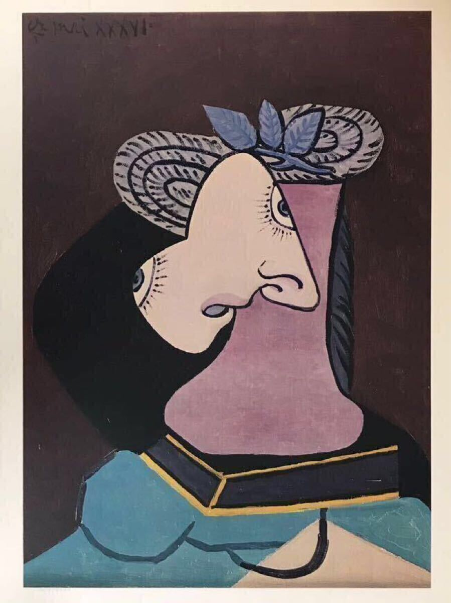 【未使用に近い】【P02-002】絵画 パブロ・ピカソ「青い葉のついた麦わら帽子」pablo picasso キュビズム シリアルナンバーあり アート リトグラフの落札情報詳細 - Yahoo ...
