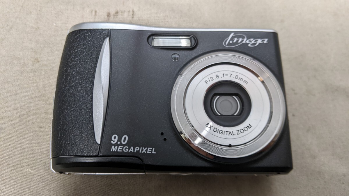 【傷や汚れあり】H2196 HITACHI I.mega HDC-901 コンパクトデジタルカメラ 小型デジカメ/日立 簡易確認OK 動作品 ...