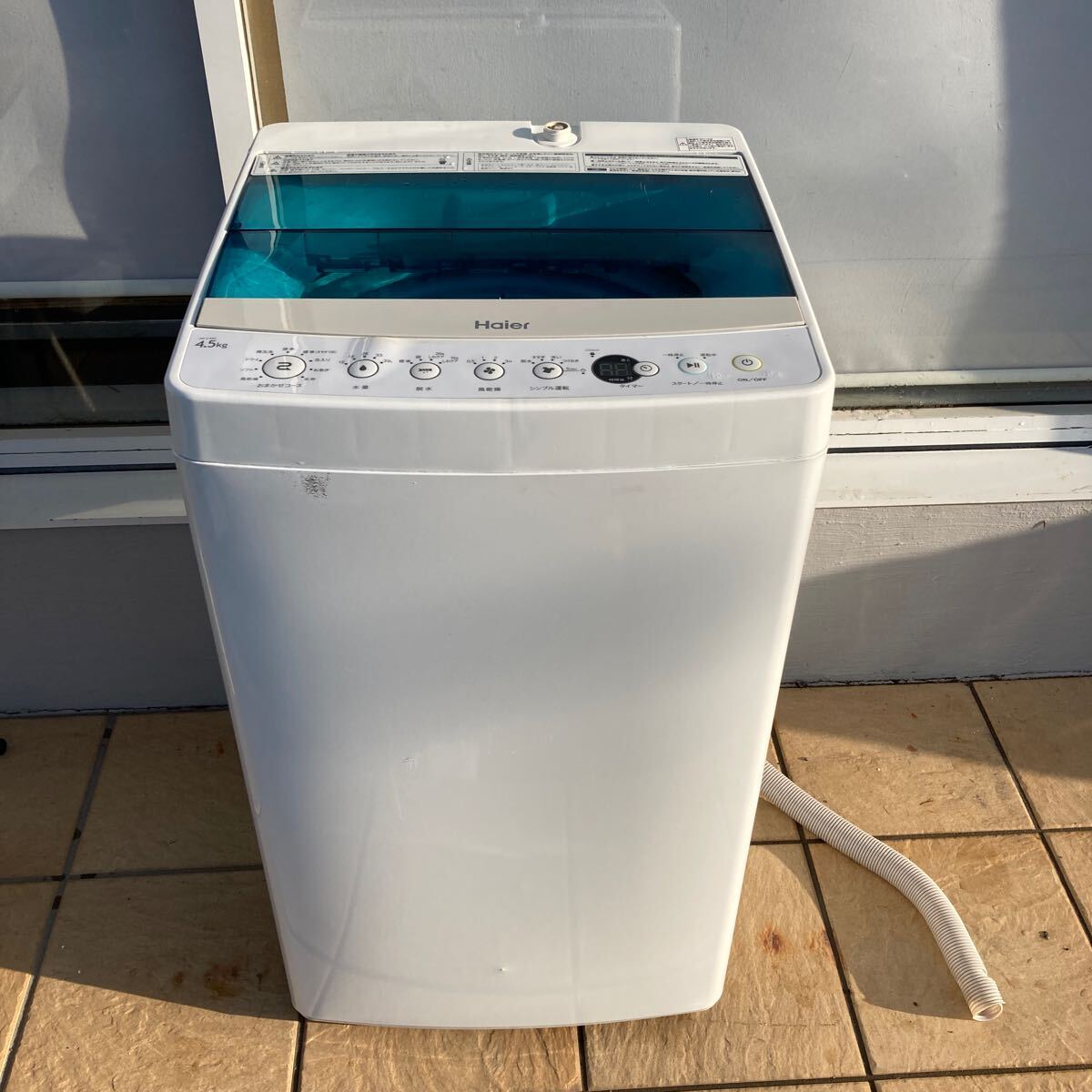 【傷や汚れあり】⑤【2016年製】 Haier ハイアール 全自動電気洗濯機 4.5kg JW-C45A つの落札情報詳細 - Yahoo!オークション落札価格検索 オークフリー