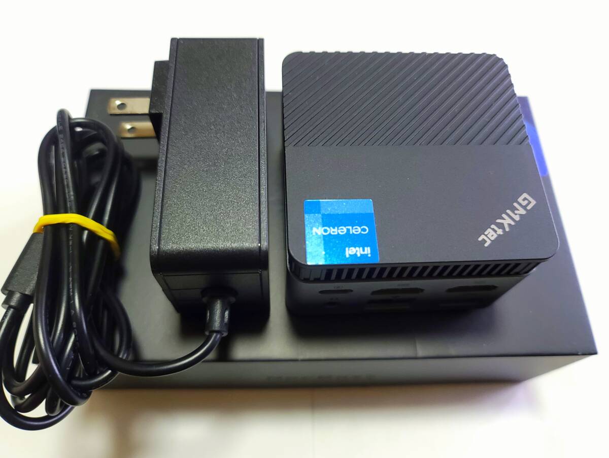 【目立った傷や汚れなし】GMKtec Nucbox5 Mini PC Windows11Pro Celeron N5105 メモリ8GB ...