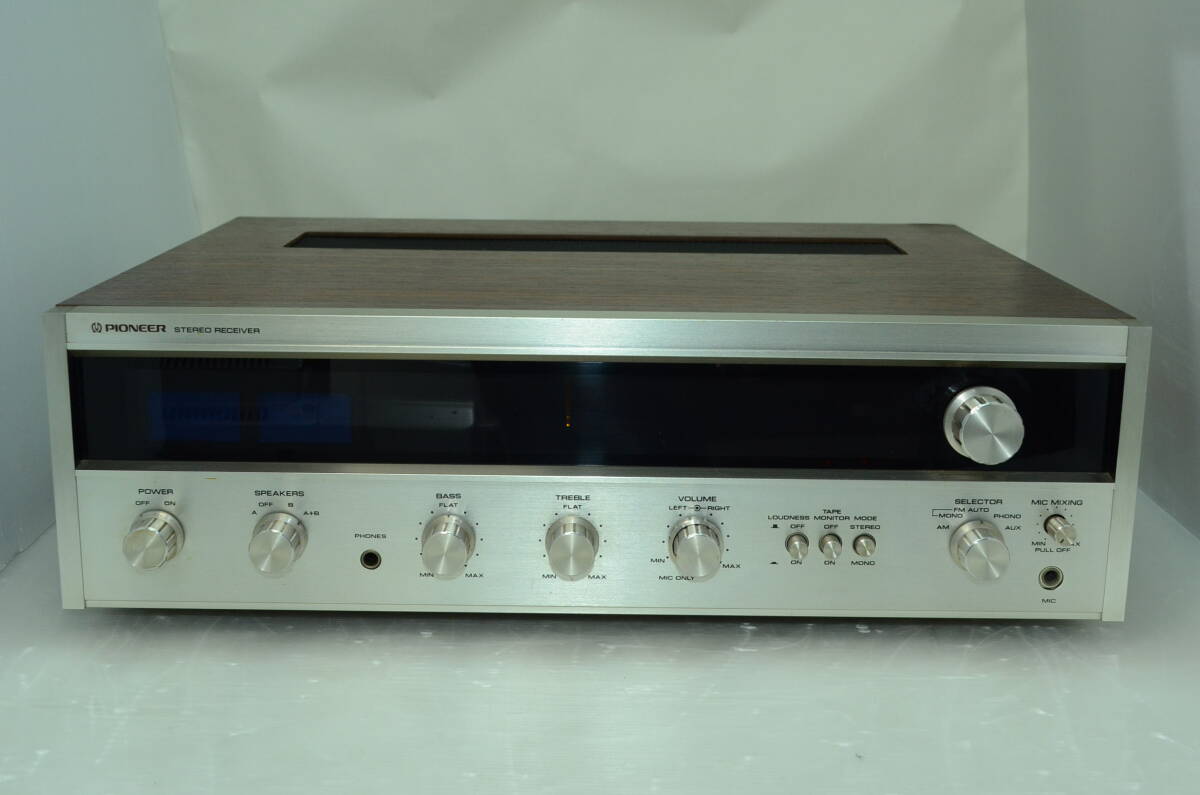 【やや傷や汚れあり】PIONEER パイオニア ステレオ レシーバー アンプ EX-500 Stereo Receiver Amplifier ...