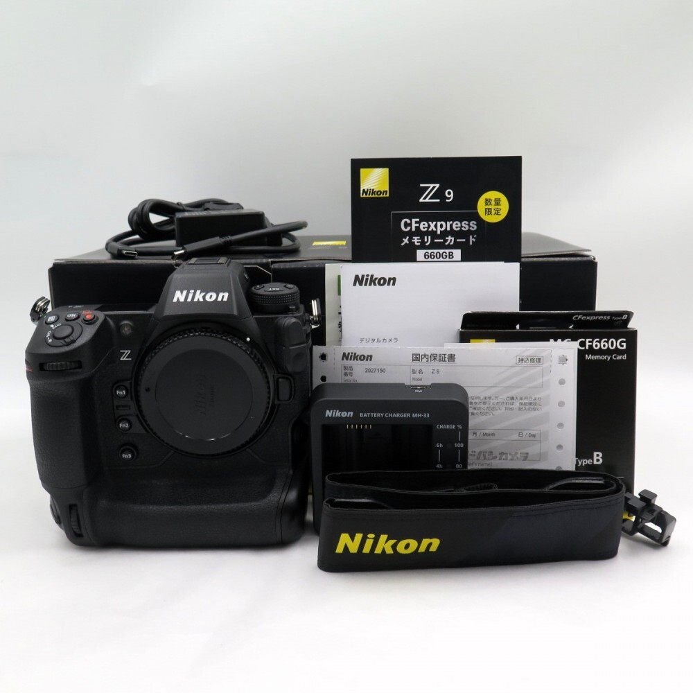 【目立った傷や汚れなし】1円〜 Nikon ニコン nikon Z9 ミラーレス一眼カメラ ボディ 未使用品 箱付き 動作確認済 現状品 y190-3236502【Y商品】の落札情報詳細 ...