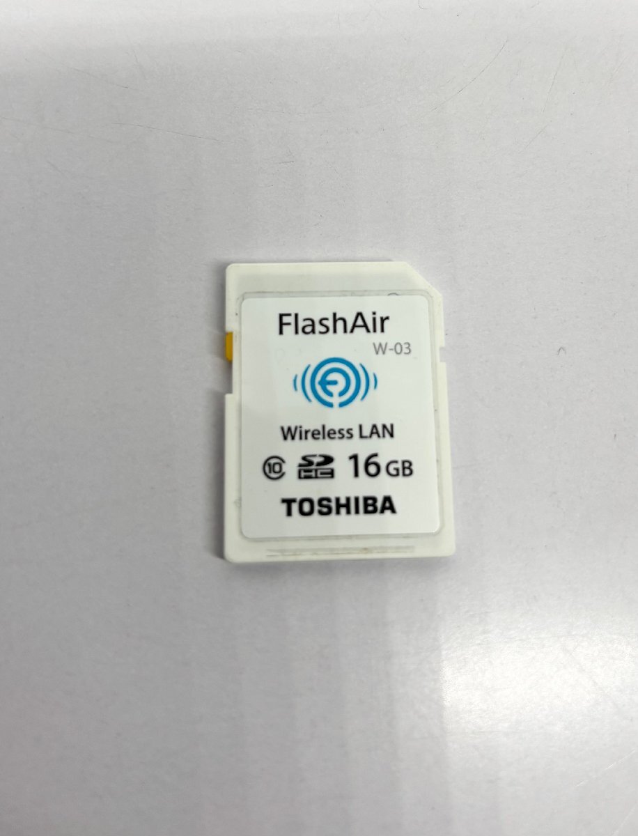 【目立った傷や汚れなし】ク) 動作未確認 TOSHIBA 東芝 FlashAir W-03 無線LAN SDカード 16GB 送料185円の落札情報詳細 - Yahoo!オークション落札価格 ...