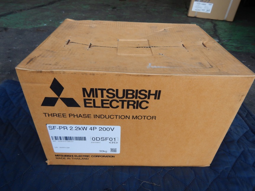 【未使用】即決税0円未使用品三菱三相モートルSF-PR2.2kw 4P 200V 三相モーター3馬力 2021年「個人様宛は西濃運輸営業所止 電話番号必須」の落札情報詳細 - Yahoo ...